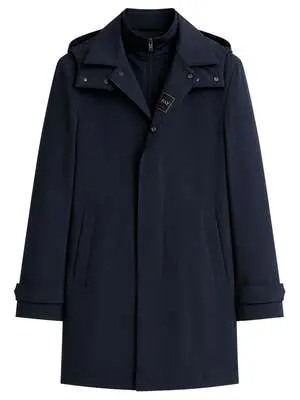 FAY Tailored Coat - Navy