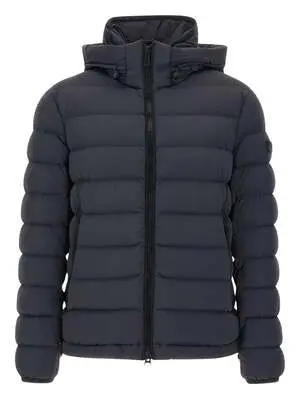 Peuterey Lightweight Down Puffer Coat - Navy