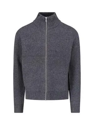 BERNER KUHL Knit Wool Blend Sweater - Grey