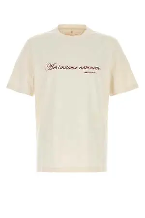 Brunello Cucinelli Cotton T-shirt - Beige O Tan