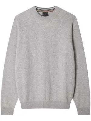 Paul Smith Merino Wool Crewneck Sweater - Grey