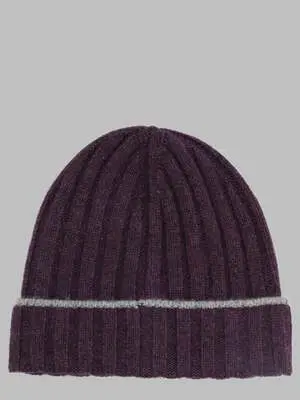 Brunello Cucinelli Cashmere Papalina Hat - Bordeaux