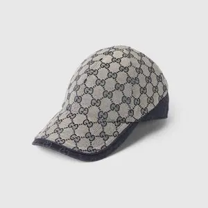 Gucci Gg Cotton Canvas Baseball Hat - Blue