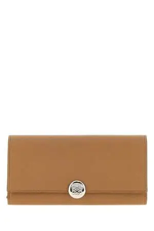 Loewe Camel Leather Wallet - Brown