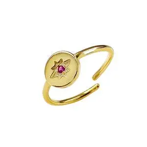 SMILLA BRAV Granada Ring - Gold