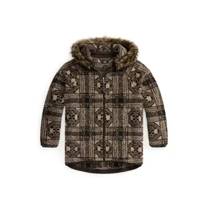 Ralph Lauren Faux-fur-trim Fleece Jacket
