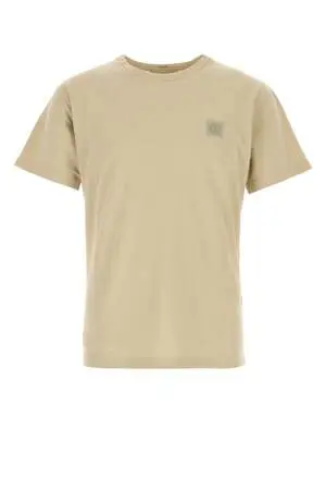 Stone Island Beige Cotton T-shirt - Brown