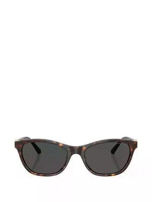 SWAROVSKI Crystal-embellished Cat-eye Frame Sunglasses - Brown