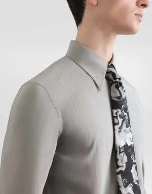 Dolce & Gabbana Gold Silk Shirt