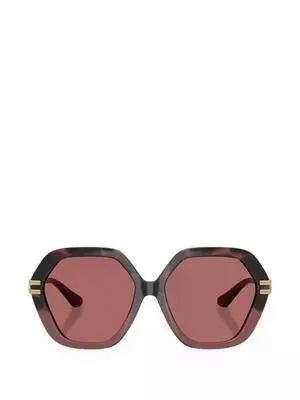 Dolce & Gabbana Geometric-frame Sunglasses - Brown