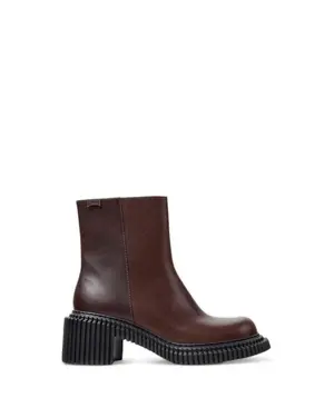 Camper Pix London Leather Zip Up Boot