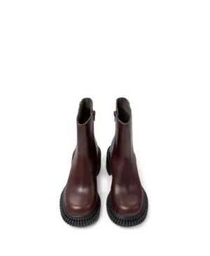 Camper Pix London Leather Zip Up Boot