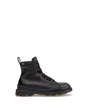 Camper Brutus+ Leather Ankle Boots