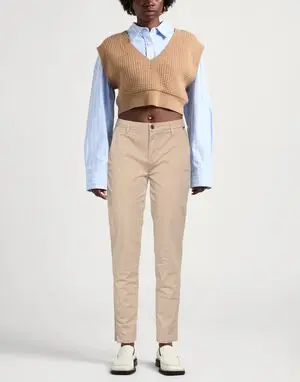 Liu Jo Pants Sand Size Cotton, Elastane