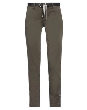 Liu Jo Pants Military Size Cotton, Elastane - Green