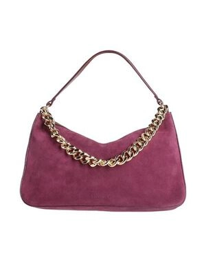 TWINSET Handbag Plum Cow Leather - Purple