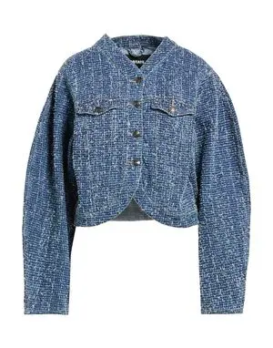 ROTATE BY BIRGER CHRISTENSEN Denim Outerwear Size Organic Cotton, Elastane
