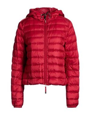 PARAJUMPERS Woman Puffer Light Grey Size S Polyamide Red