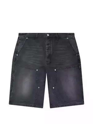 Ksubi Operator Denim Shorts - Grey