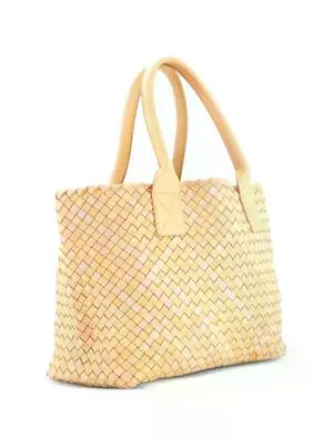 Bottega Veneta Cabat Intrecciato Nappa Small Tote Bag - Multicolour