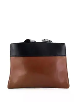 Prada Bibliotheque City Calfskin Small Shoulder Bag