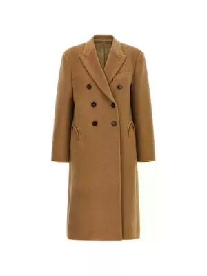 BLAZÉ MILANO Mylius Double-breasted Coat - Brown