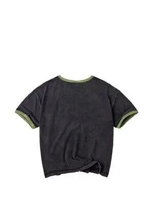 VALE FOREVER Graphic-print Distressed T-shirt