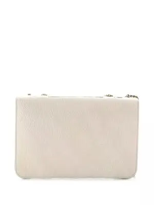 Gucci Interlocking Leather Medium Shoulder Bag - Neutrals