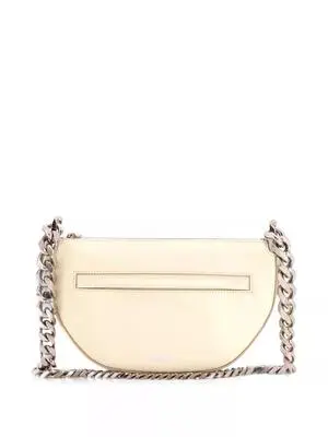Burberry Olympia Zip Chain Leather Mini Shoulder Bag