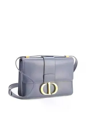 Dior 30 Montaigne Flap Bag Leather Shoulder Bag
