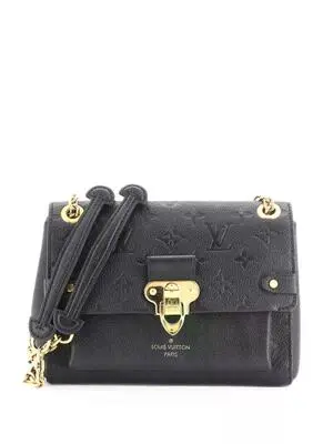 LOUIS VUITTON Vavin Handbag Monogram Empreinte Leather Bb Crossbody Bag - Black