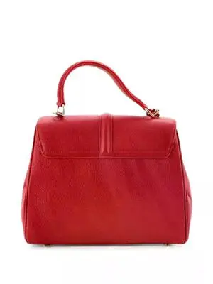Celine 16 Top Handle Bag Grained Calfskin Small Satchel
