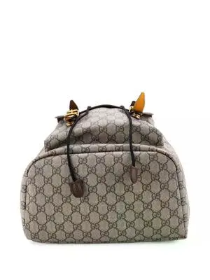 Gucci Courrier Soft Gg Coated Canvas Large Backpack