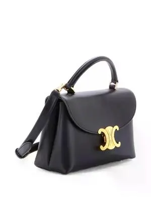Celine Nino Top Handle Bag Leather Teen Satchel