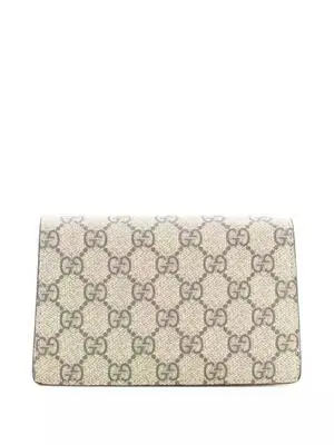 Gucci Dionysus Bag Gg Coated Canvas Super Mini Crossbody Bag