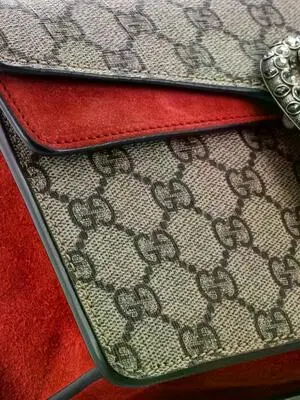 Gucci Dionysus Bag Gg Coated Canvas Small Shoulder Bag