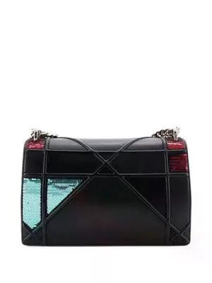 Dior Diorama Flap Bag Sequin Embellished Lambskin Medium Crossbody Bag