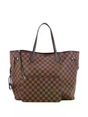 LOUIS VUITTON Neverfull Nm Damier Gm Tote Bag - Brown
