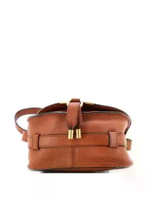 Chloé Marcie Leather Small Crossbody Bag - Brown