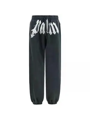 Palm Angels Logo-print Track Pants - Black