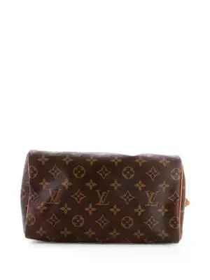 LOUIS VUITTON Speedy Handbag Monogram Canvas 25 Satchel