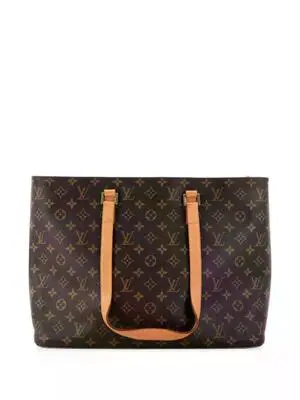 LOUIS VUITTON Luco Handbag Monogram Canvas Tote Bag
