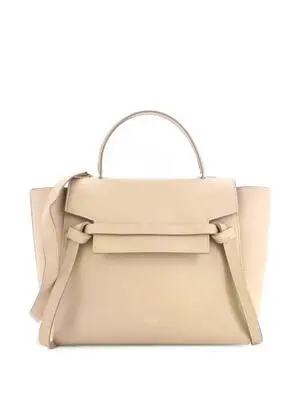 Celine Belt Bag Textured Leather Micro Satchel
