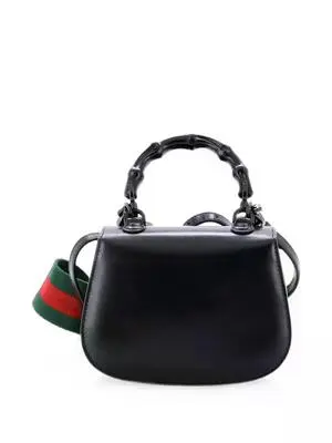 Gucci Bamboo 1947 Top Handle Bag Leather Mini Shoulder Bag