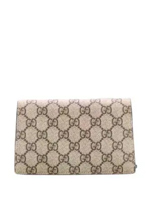 Gucci Dionysus Bag Gg Coated Canvas Super Mini Crossbody Bag