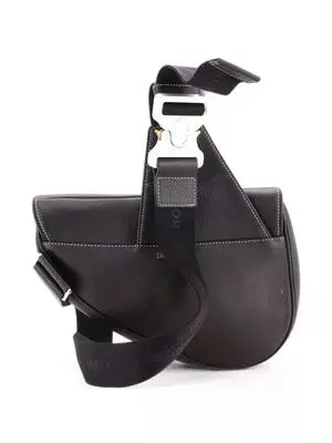 Dior Saddle Leather Crossbody Bag