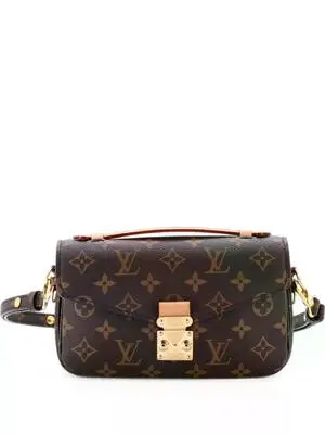 LOUIS VUITTON Pochette Metis Monogram Canvas East West Crossbody Bag - Brown