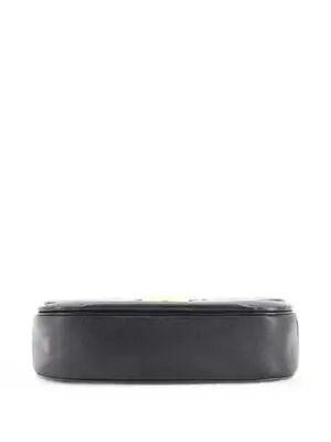 LOUIS VUITTON Very Messenger Monogram Leather Shoulder Bag - Black
