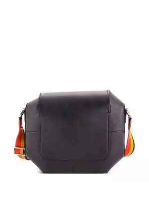 Hermès Octagone Bag Epsom 23 Shoulder Bag - Black