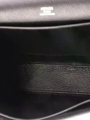 Hermès Octagone Bag Epsom 23 Shoulder Bag - Black